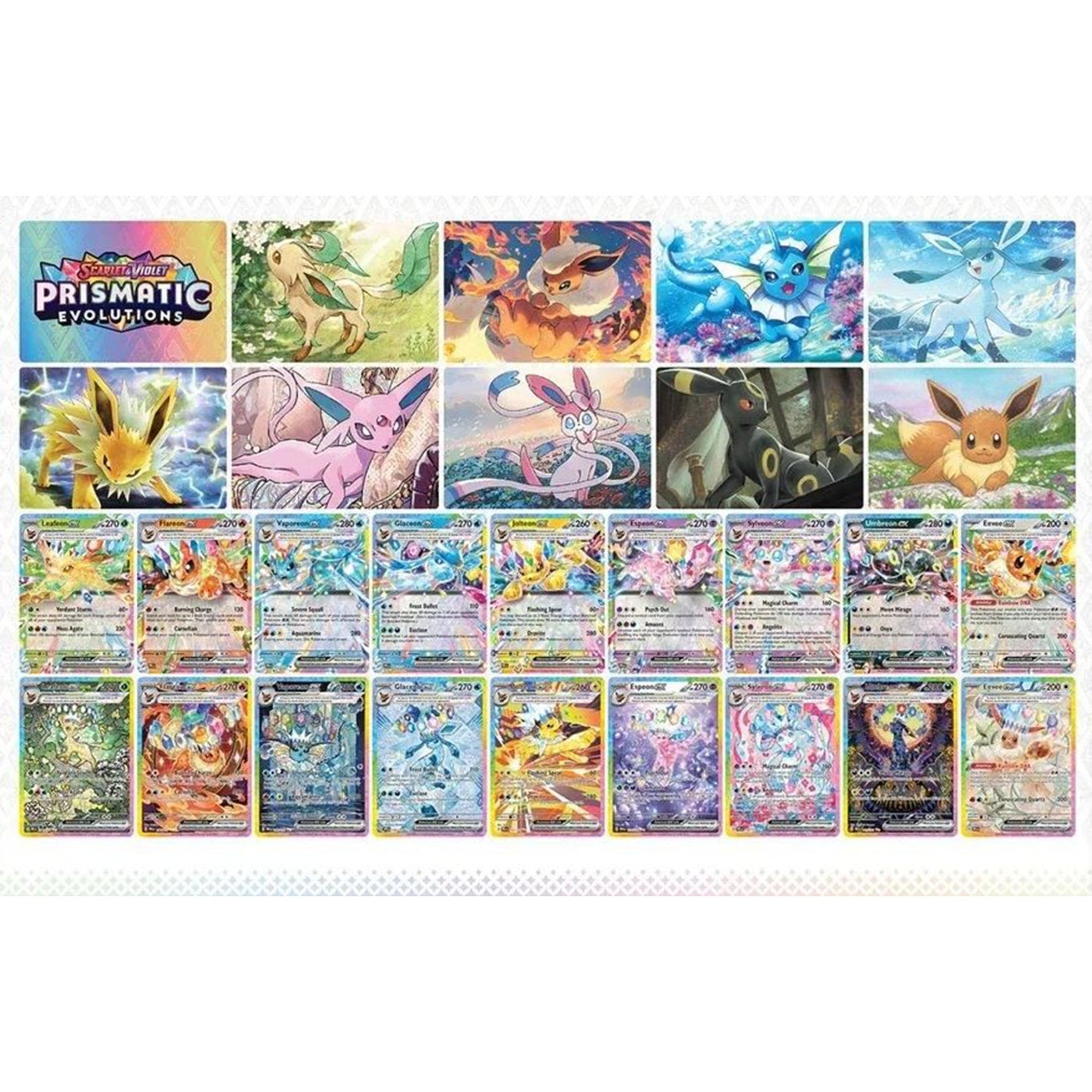 Pokémon Prismatic Evolutions Poster Collection (SV8.5) – Detsuki